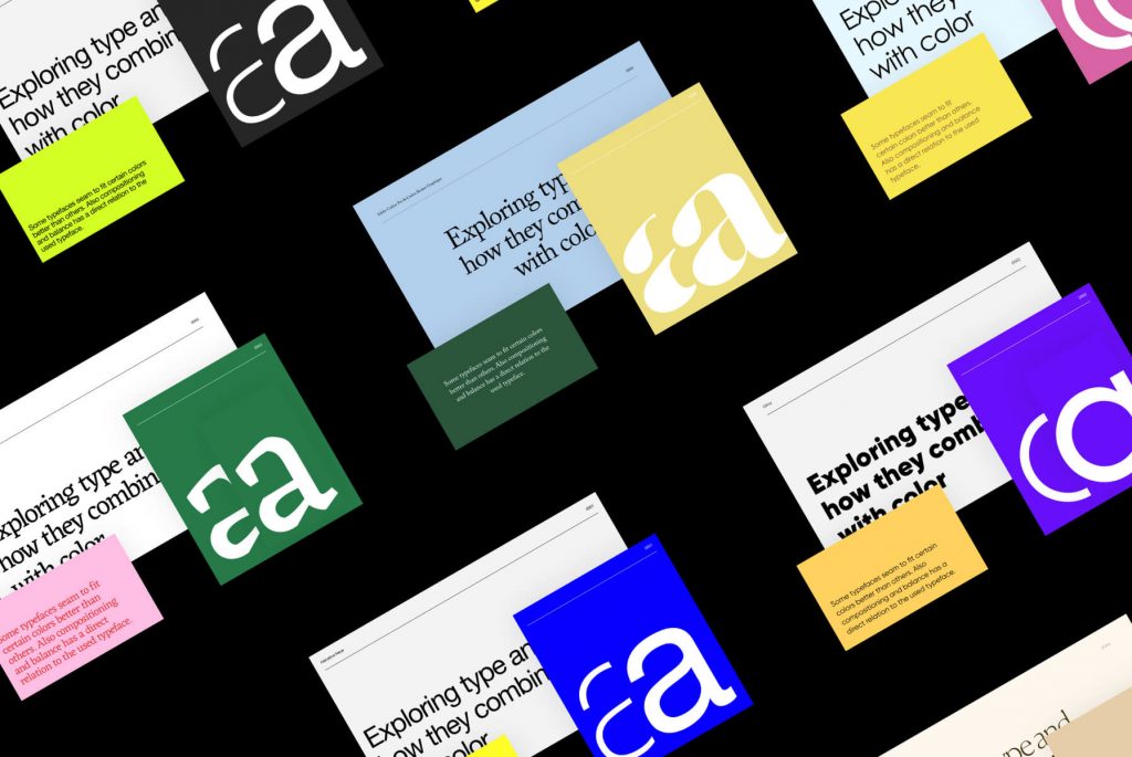 How to complement typography with the right colors - Deesignre